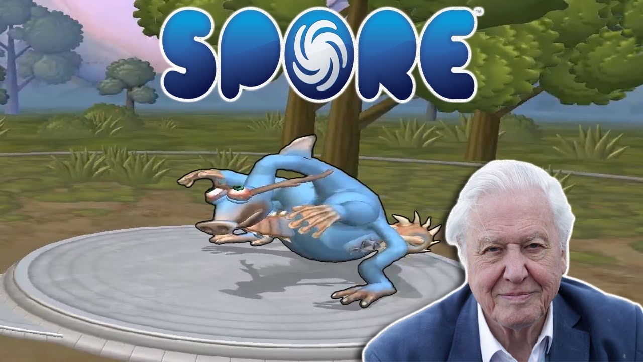 Spore, Except AI David Attenborough narrates - YouTube