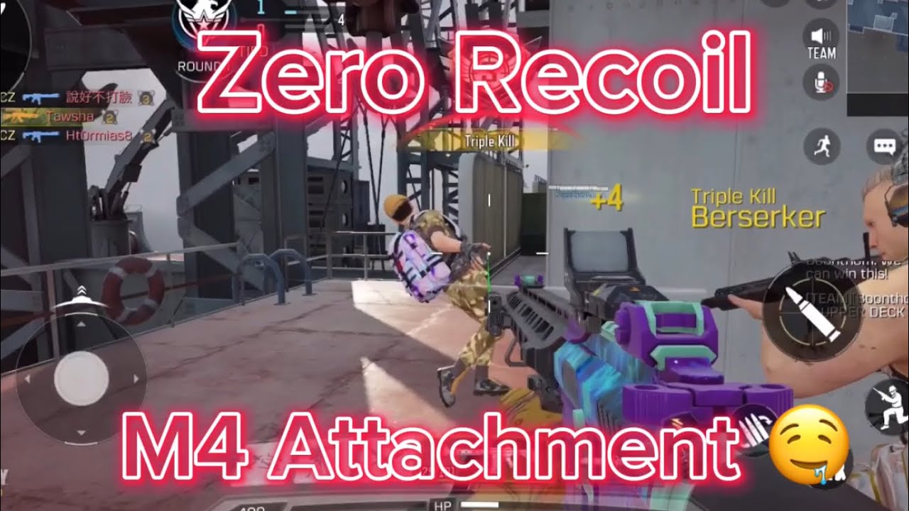 Broken Zero Recoil M4 Attachment COD Mobile #codm #callofdutymobile # ...