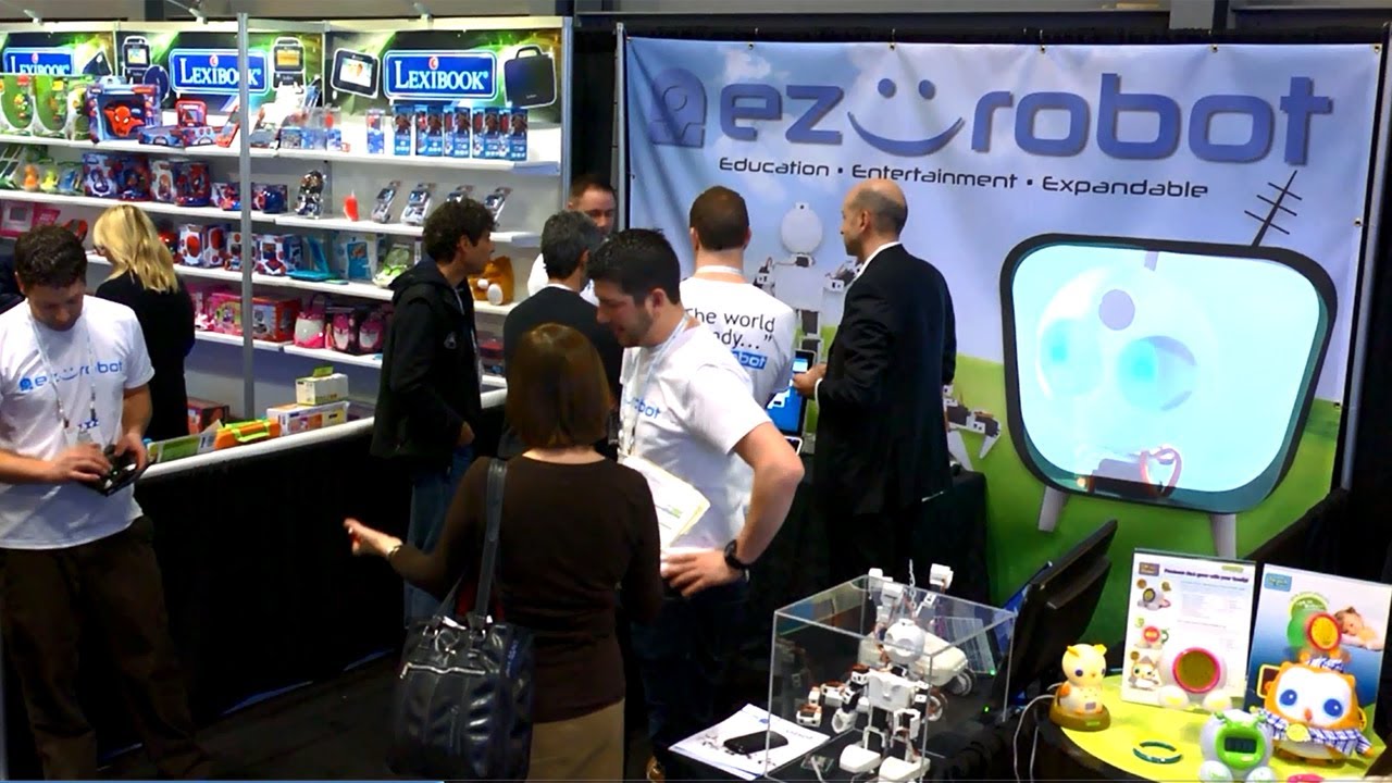 New York Toy Fair 2014 EZ-Robot Documentary - YouTube