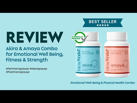 Menoveda Akira Review | Menoveda Amaya Review | Akira Amaya Combo For Menopause