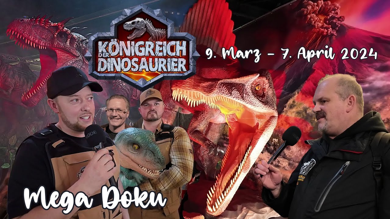 MEGA DOKU | KÖNIGREICH DER DINOSAURIER | Die Größten beweglichen Dinos ...