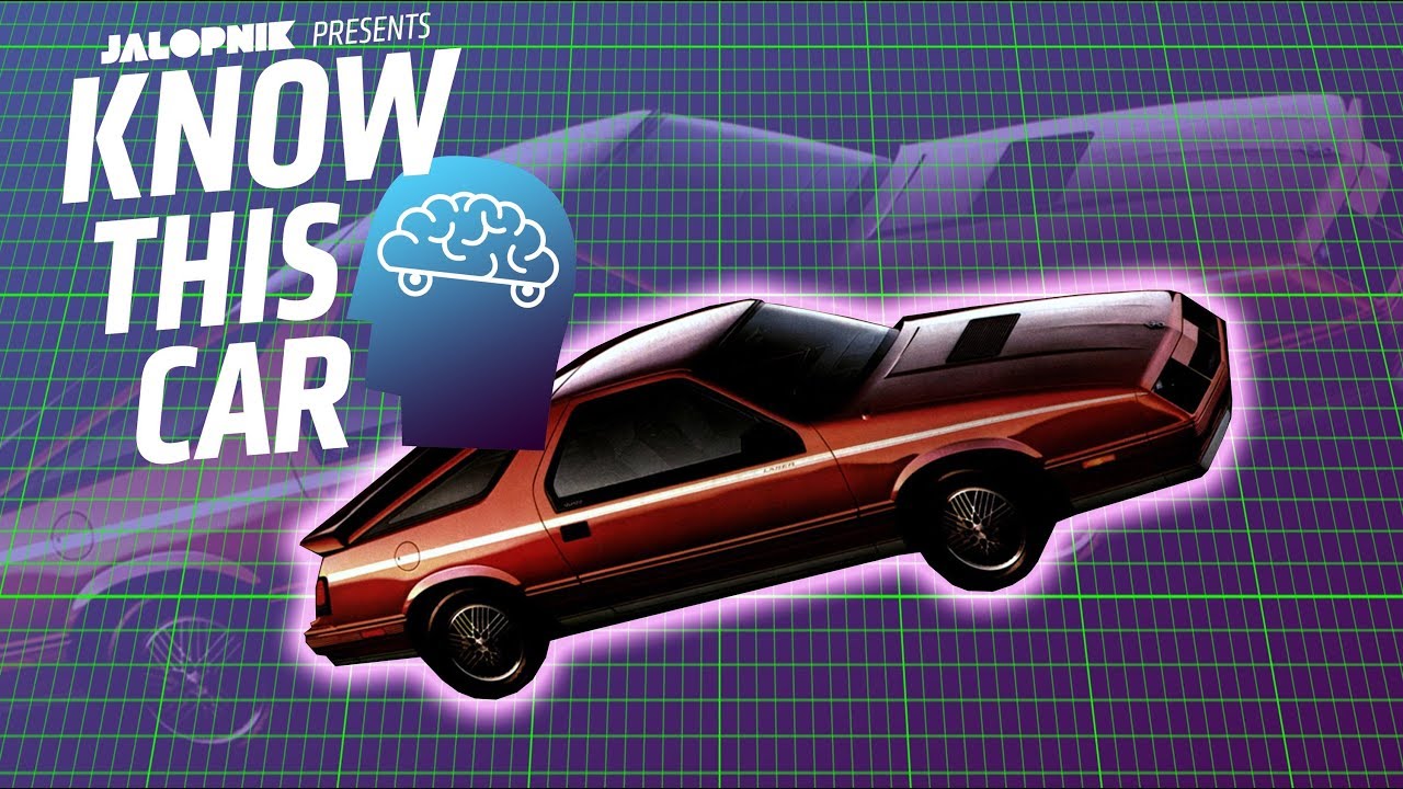 The Chrysler Laser Was The Forgotten Twin Of The '80s | Know This Car ...