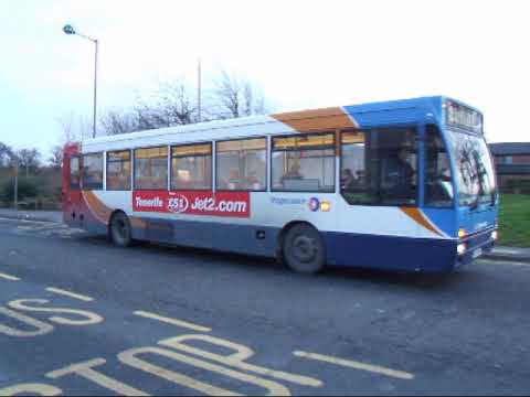 Volvo B10B Plaxton Verde's - Stagecoach Transit - YouTube
