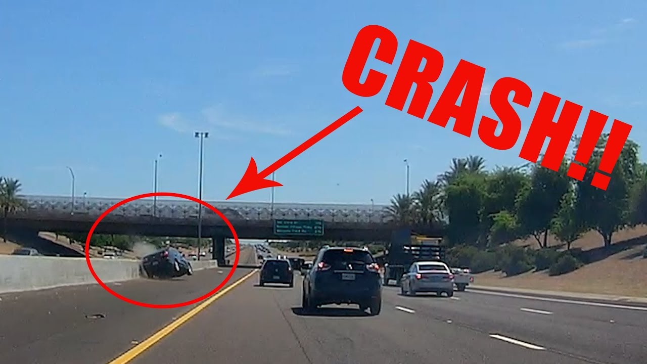 Car Crash Caught on Dashcam - YouTube