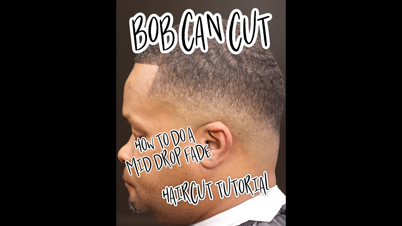 Blurry Mid Drop Fade Haircut Tutorial! Easy Fading System!! - YouTube