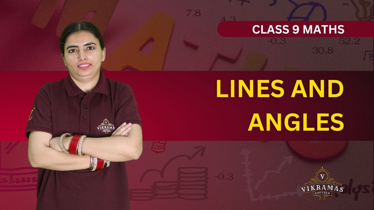Lines and Angles | Demo Videos | Vikramas Edutech #class9 #maths - YouTube