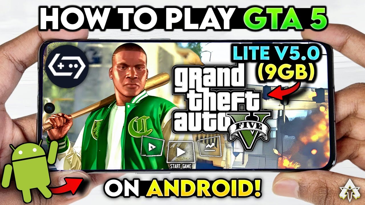NEW 🔥 GTA 5 LITE V5.0 FOR ANDROID - SETUP/SETTINGS | GAMEHUB EMULATOR ...