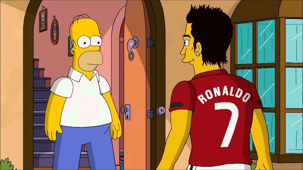 Simpsons Christiano Ronaldo [HD] - YouTube