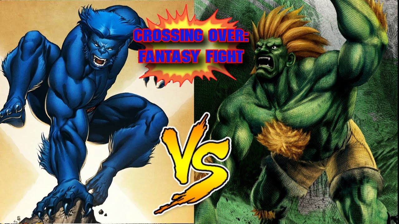 BEAST vs BLANKA!!! | Crossing Over: Fantasy Fight (Ep. 04) - YouTube