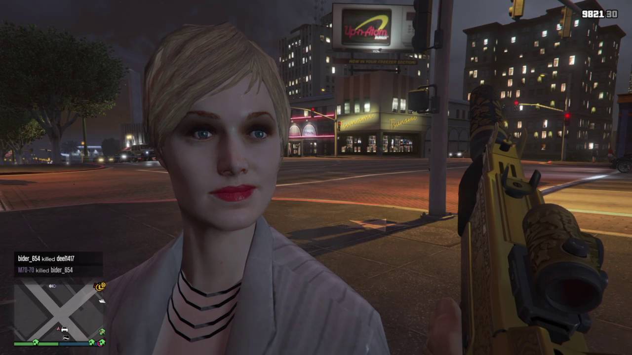 How to kiss a character in Gta V online and story mode !?! (Funny ...