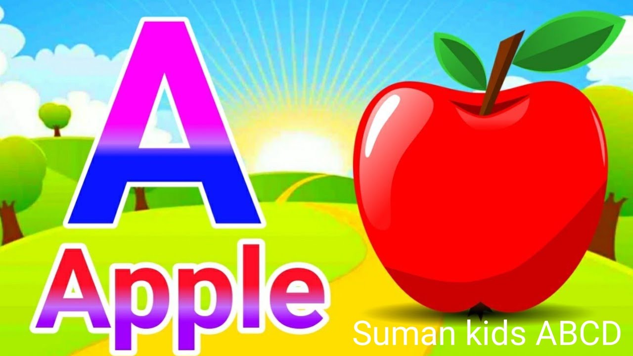 Phonics Song with TWO Words - A For Apple - ABC Alphabet Songs with ...