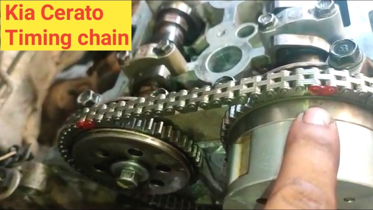Kia Cerato Timing Chain Replacement And Marks Asad Info Plug YouTube