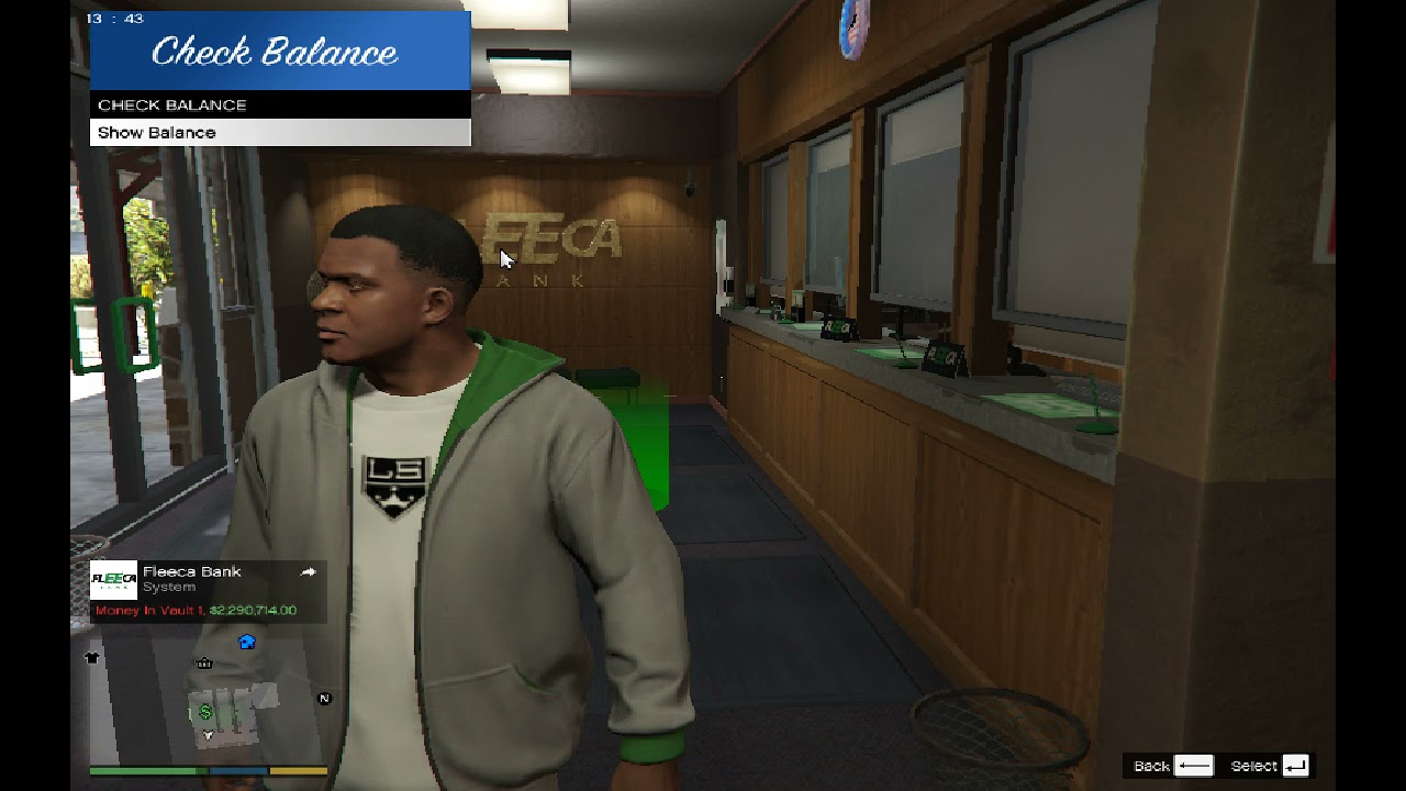 Bank Account Mod GTA5 - YouTube