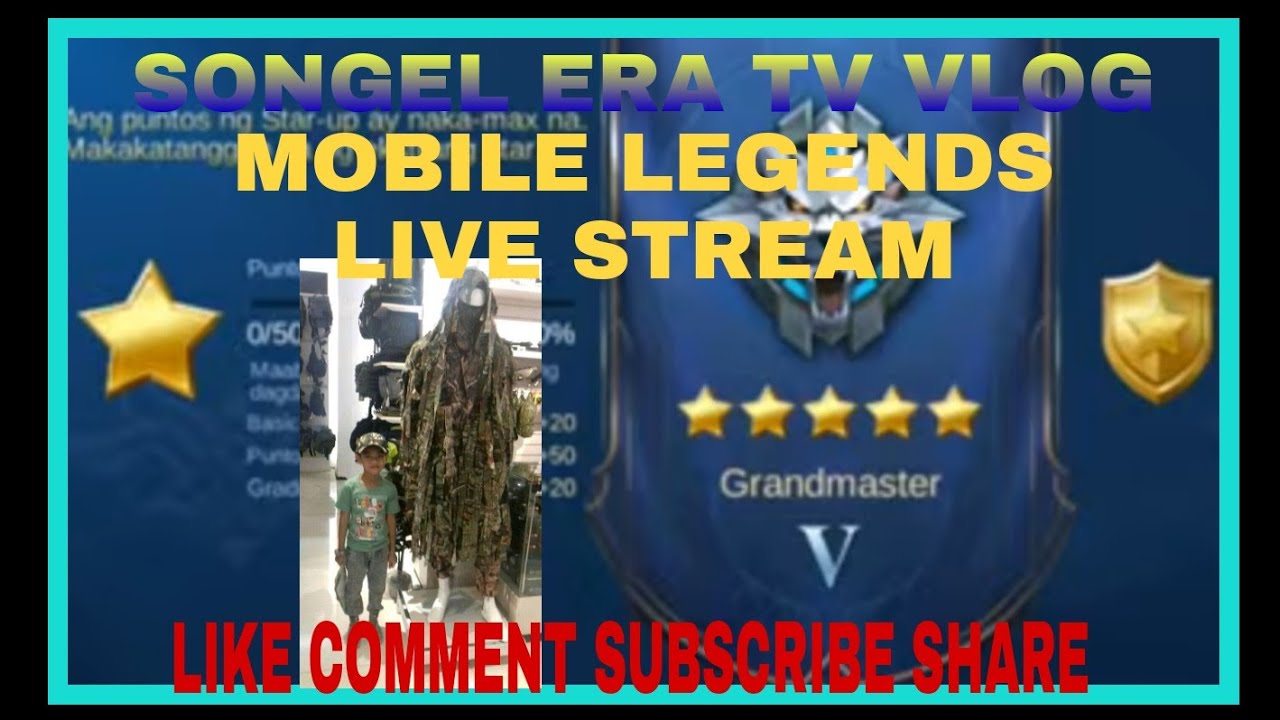 Mobile Legends: GRANDMASTER 5 @ SONGEL ERA TV VLOG - YouTube