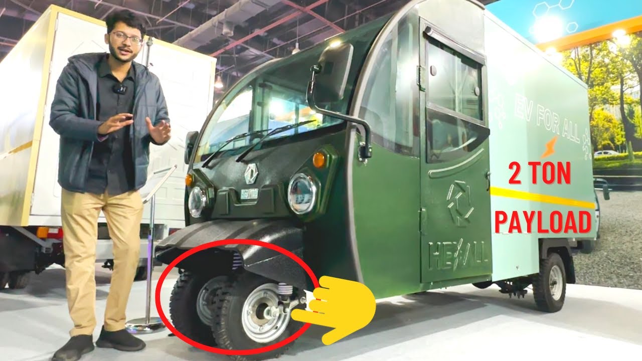 Exclusive New Launch | Hexall Mammoth S | Loading Cargo Electric Auto ...