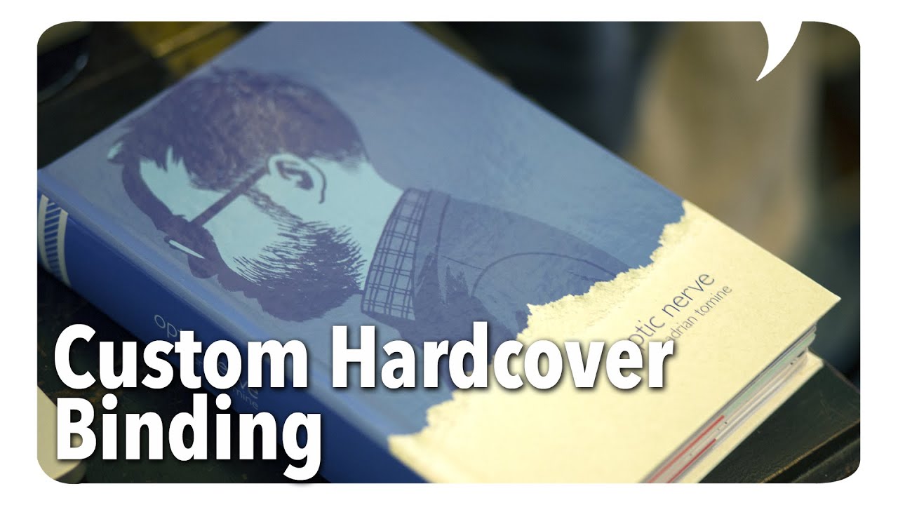 Custom Comic Book Hardcovers Bound by Houchen Bindery - YouTube
