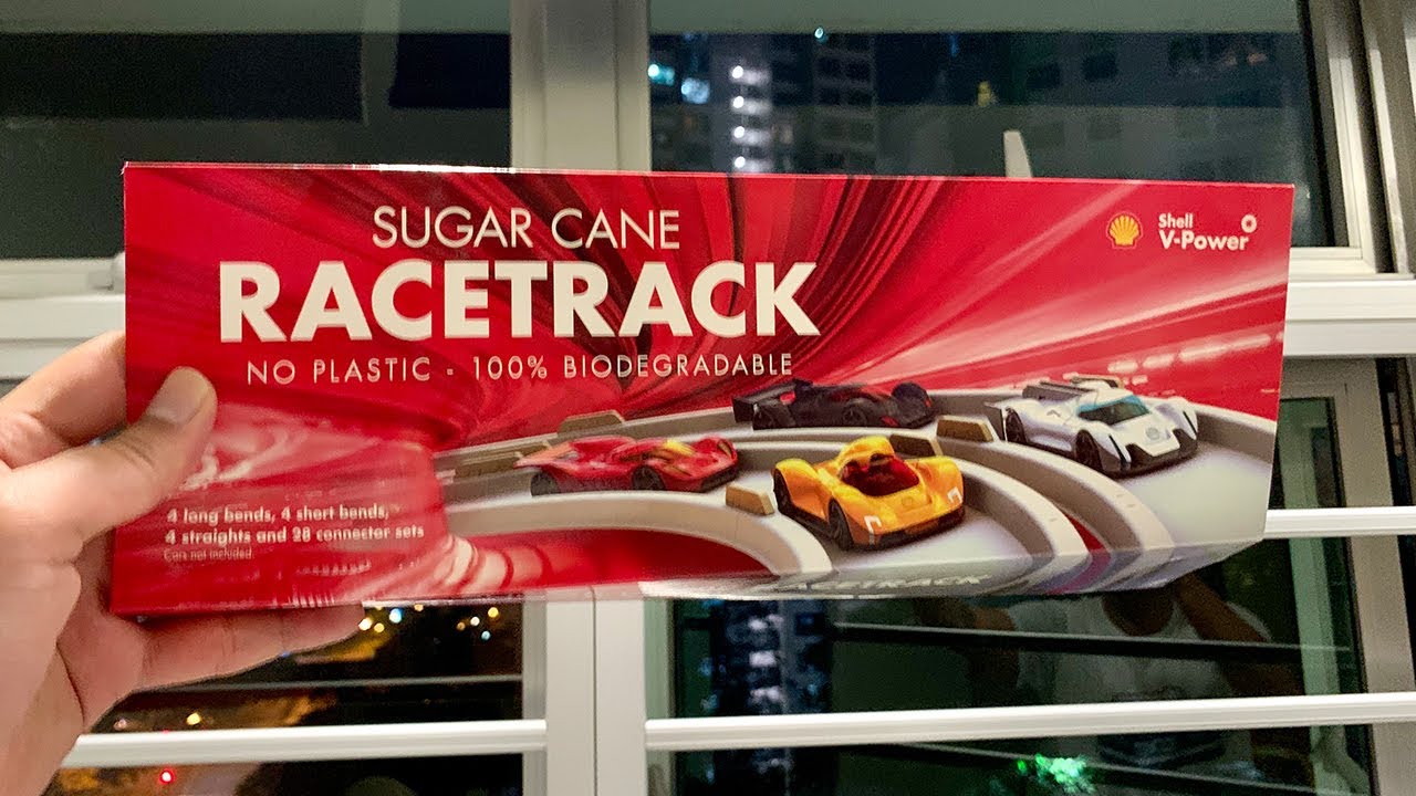 Shell Electric Car using Salt Water and Sugar Cane Race Track ...