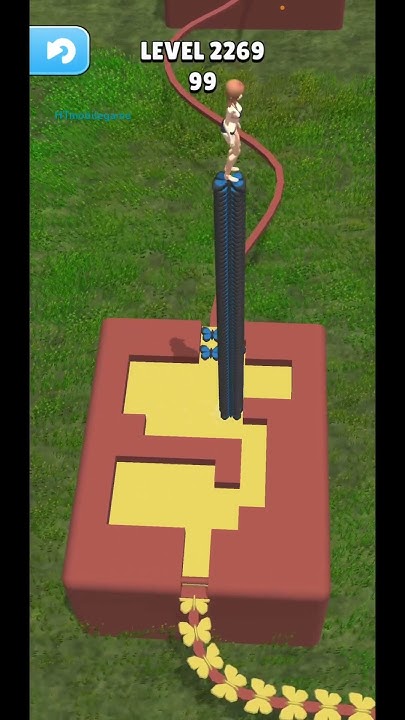 Gameplay top mobile games Relaxing n satisfying game iOS/ANDROID Stacky Dash #shorts Level 2269 ...