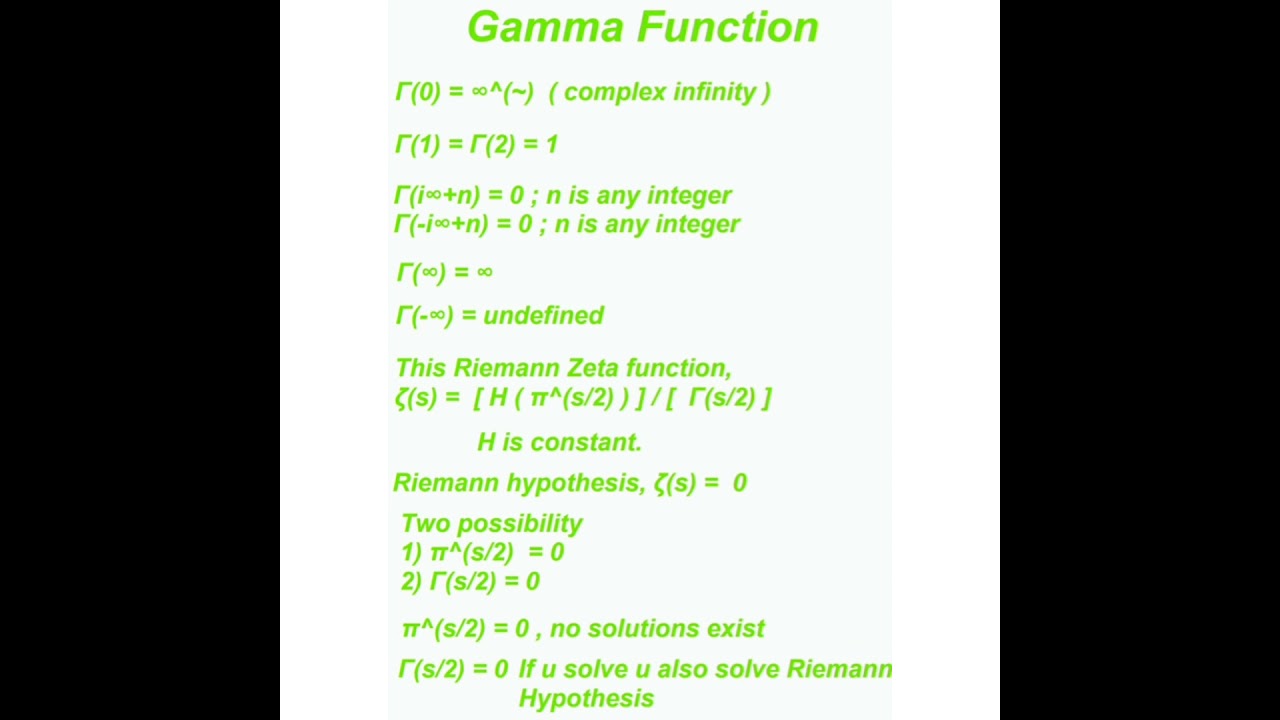 You solve Riemann hypothesis. - YouTube