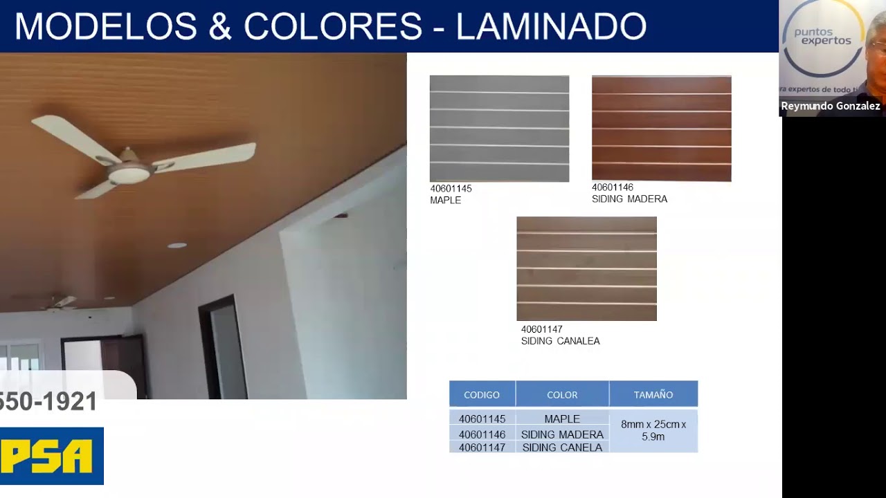 Capacitación (Grabación) - Cielo Raso de PVC: Instalación y Colores ...