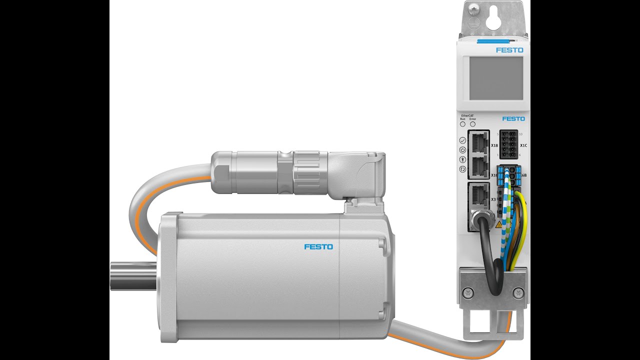 PLC - Part 63 (TIA & Festo Profinet Servo Drive - 4/5) - YouTube