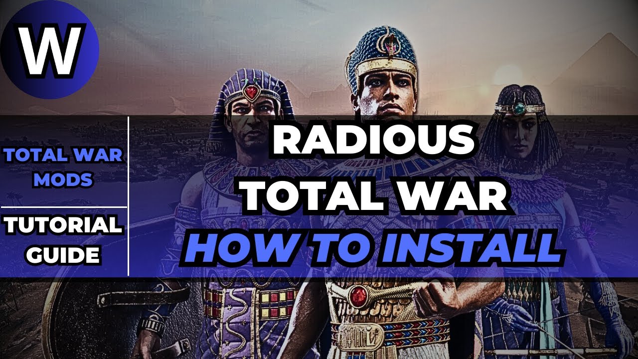 Total War Pharaoh - Radious Mod How to Install/Preview - YouTube