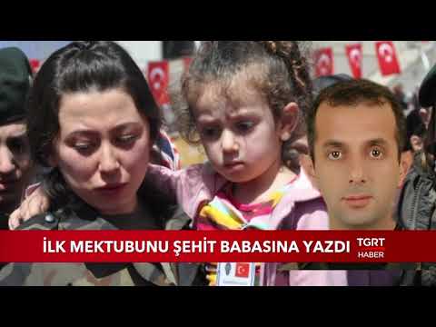 Karnesini Aldı ve Şehit Babasının Mezarına Koştu: Şehit Kızından Babasına Mektup...