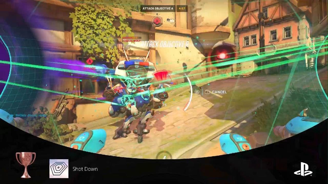 Overwatch 2 Shot Down Achievement Gameplay Dva - YouTube