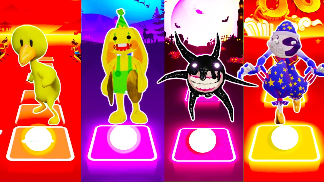 Raibow Friends Yellow - Bunzo Bunny - Doors Screech - Moondrop FNAF ...