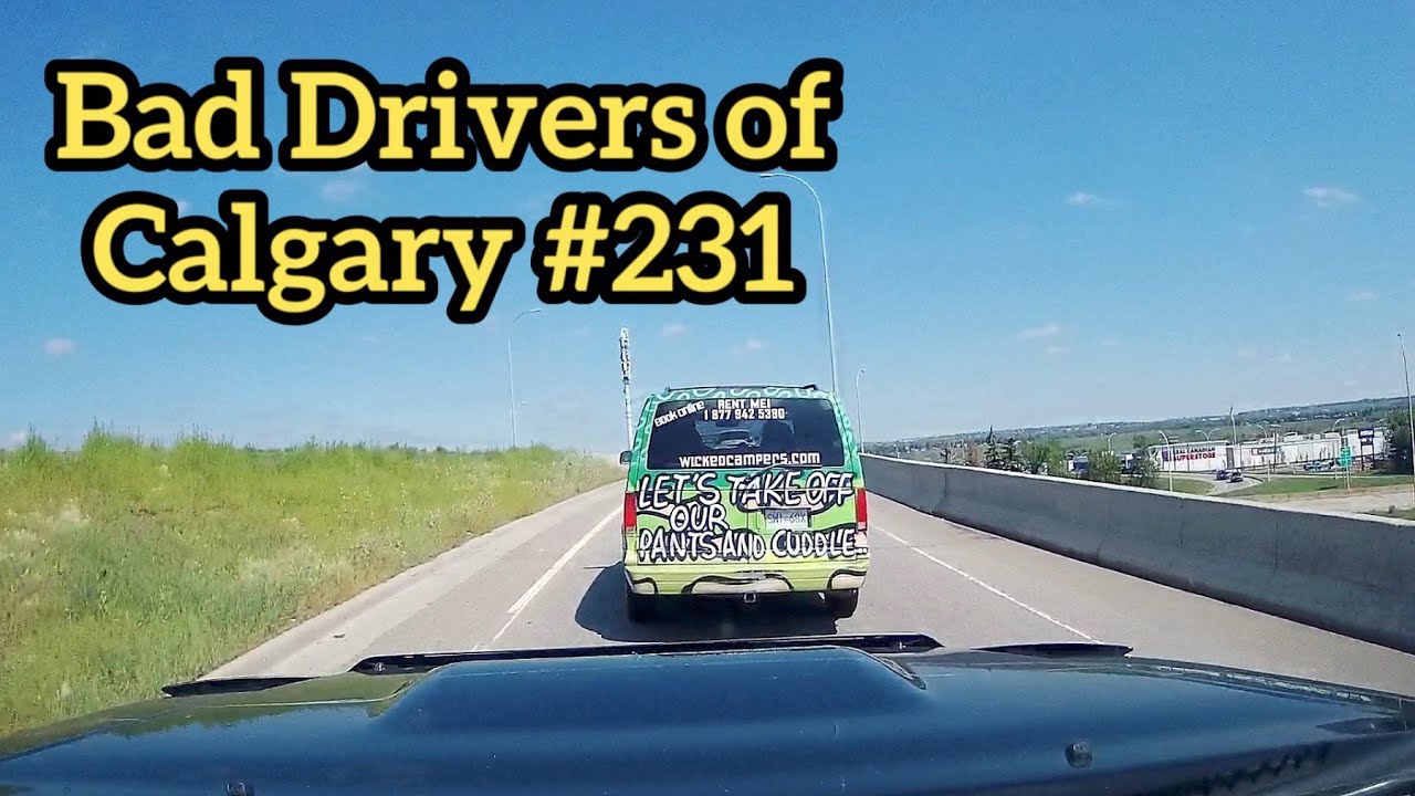 Bad Drivers of Calgary #231 - The most annoying driver in the world ...