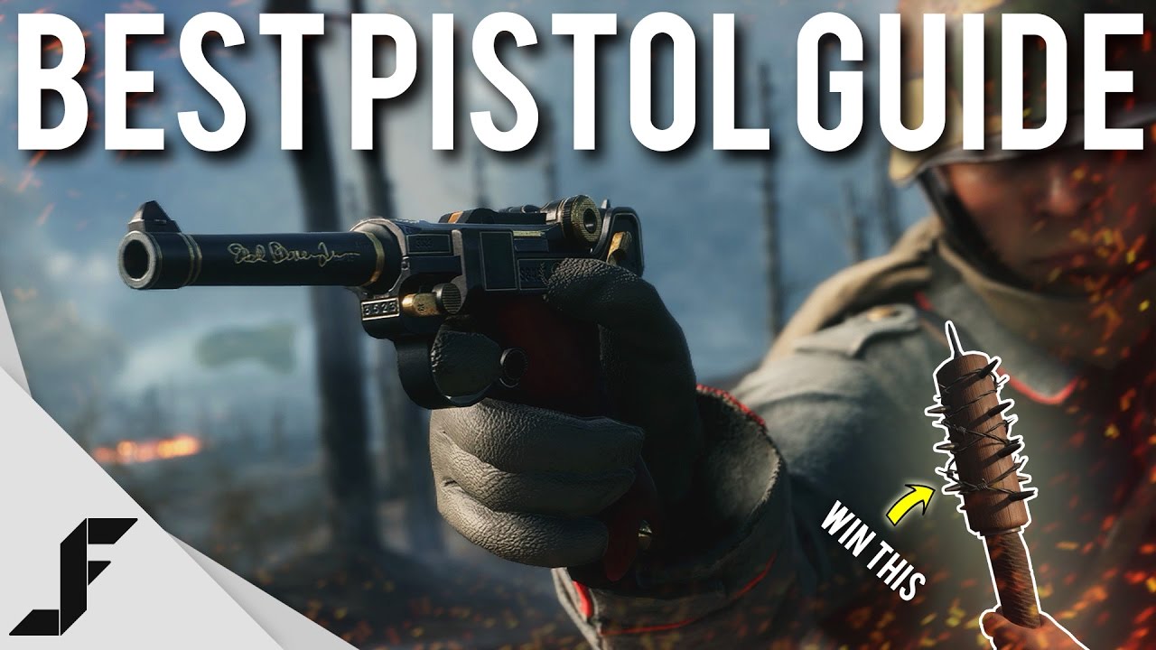 BEST PISTOLS GUIDE - Battlefield 1 + (Bat Giveaway) - YouTube