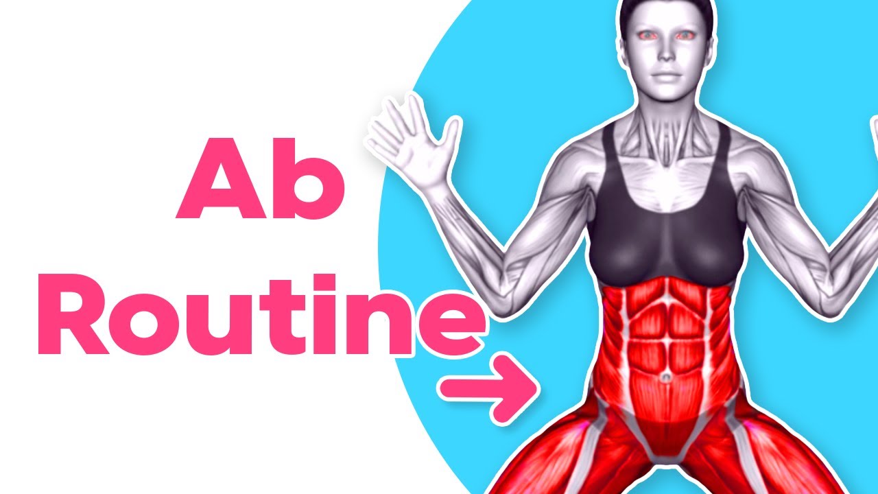 Productive Standing AB Routine To Fight The FLAB - YouTube
