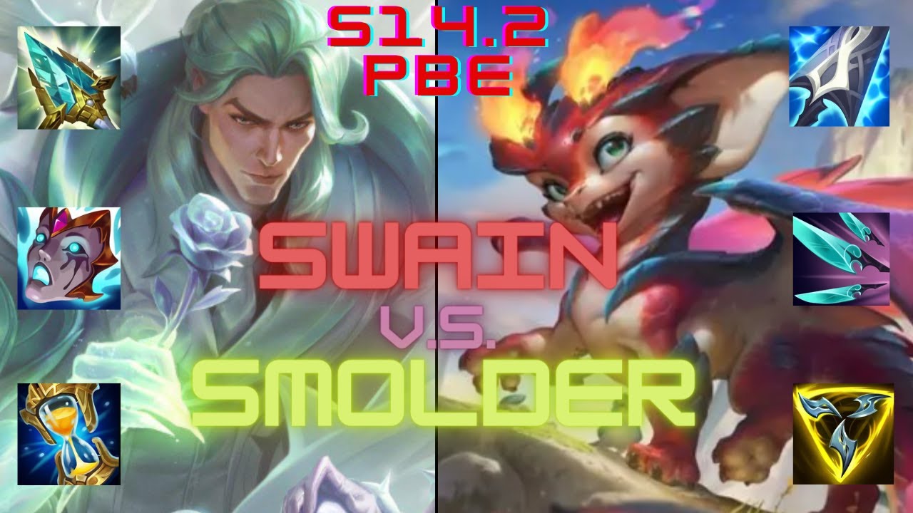 Swain vs. NEW CHAMP SMOLDER S14.2 - YouTube