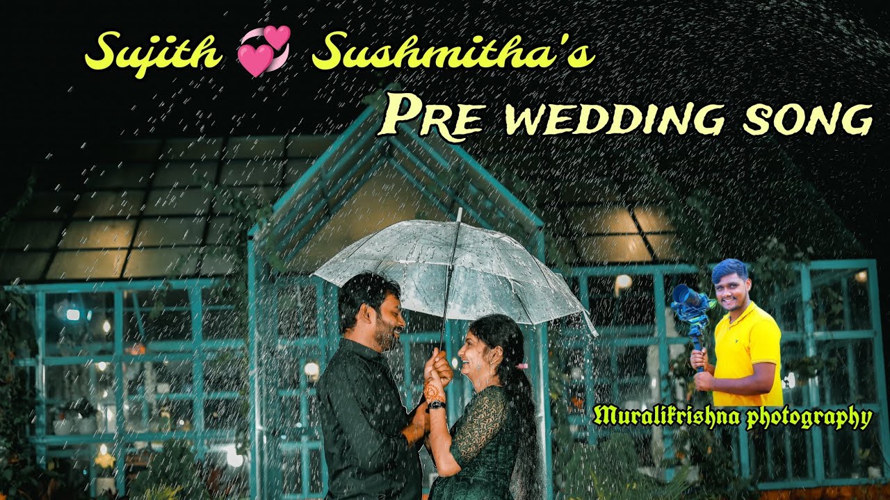 Sujith & Sushmita's pre wedding song samayama song from hi nana - YouTube