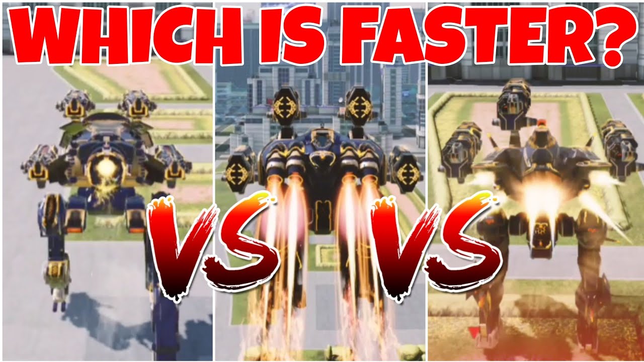 🔥All Ultimate Robots Speed Comparison - Speed Test - War robots ...