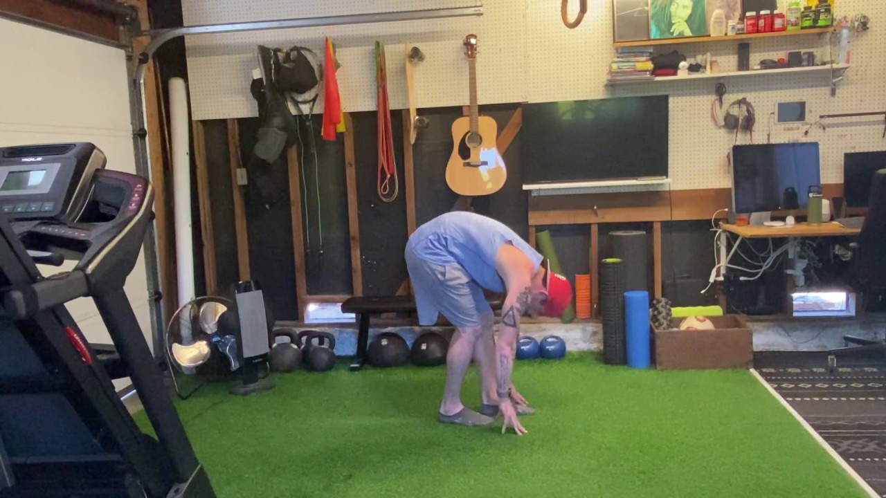Standing Step Back Reach Leg Mobility - YouTube