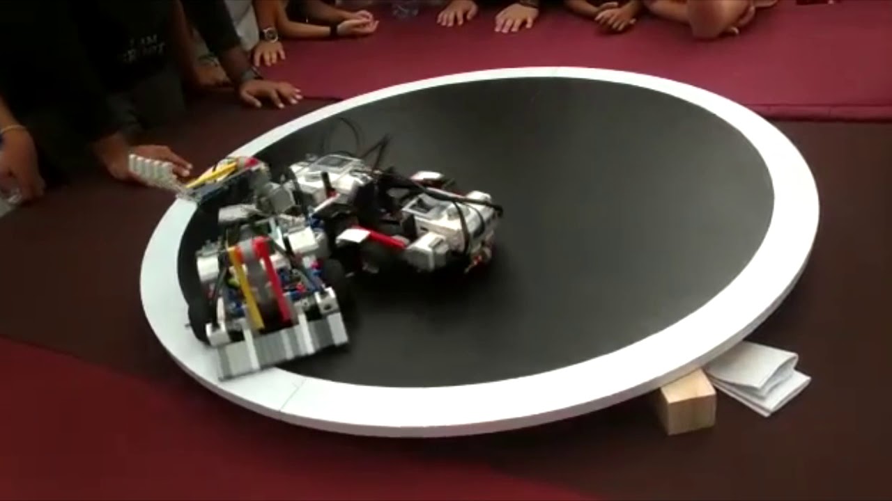 Robot Sumo Competition - YouTube