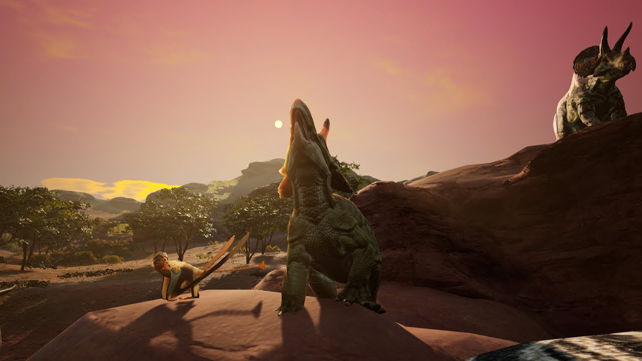 Migrating ceratopsians | Isla Nycta semi realism 3 | Path of Titans - YouTube