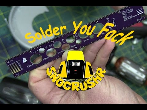 How I assembled my AvE DIY ruler - YouTube