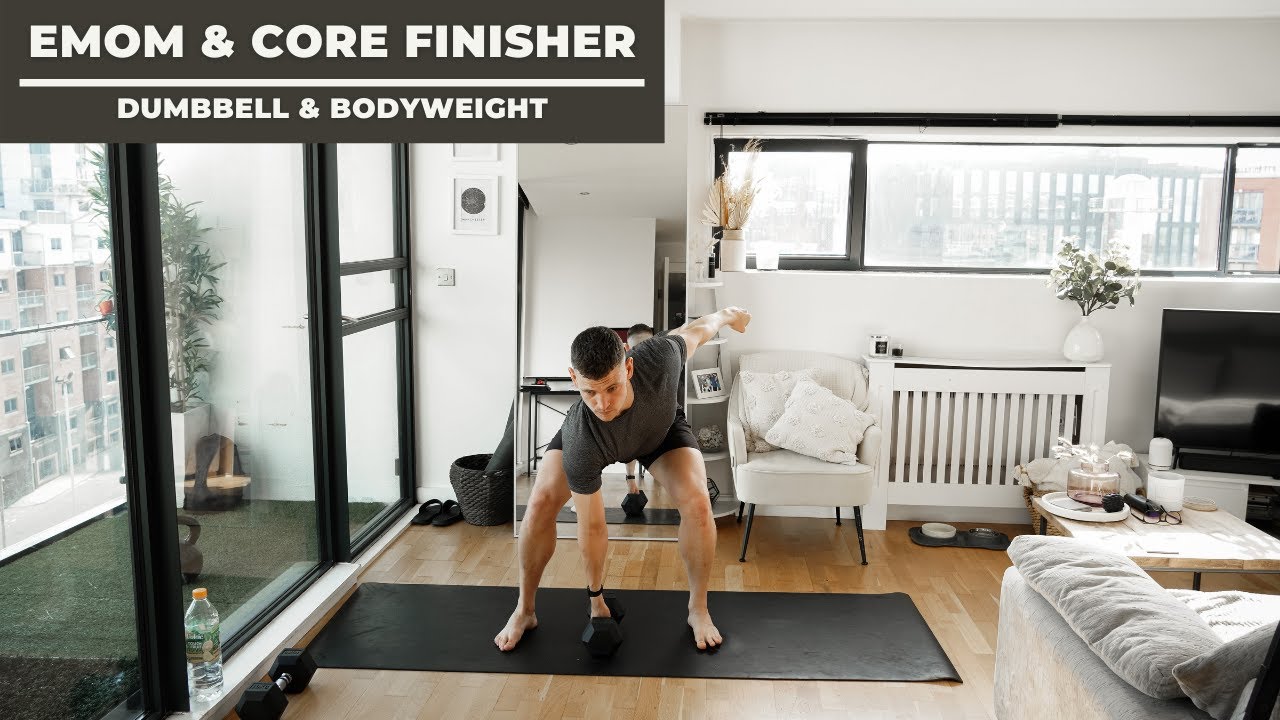 EMOM & CORE Finisher | 17 Minutes - YouTube