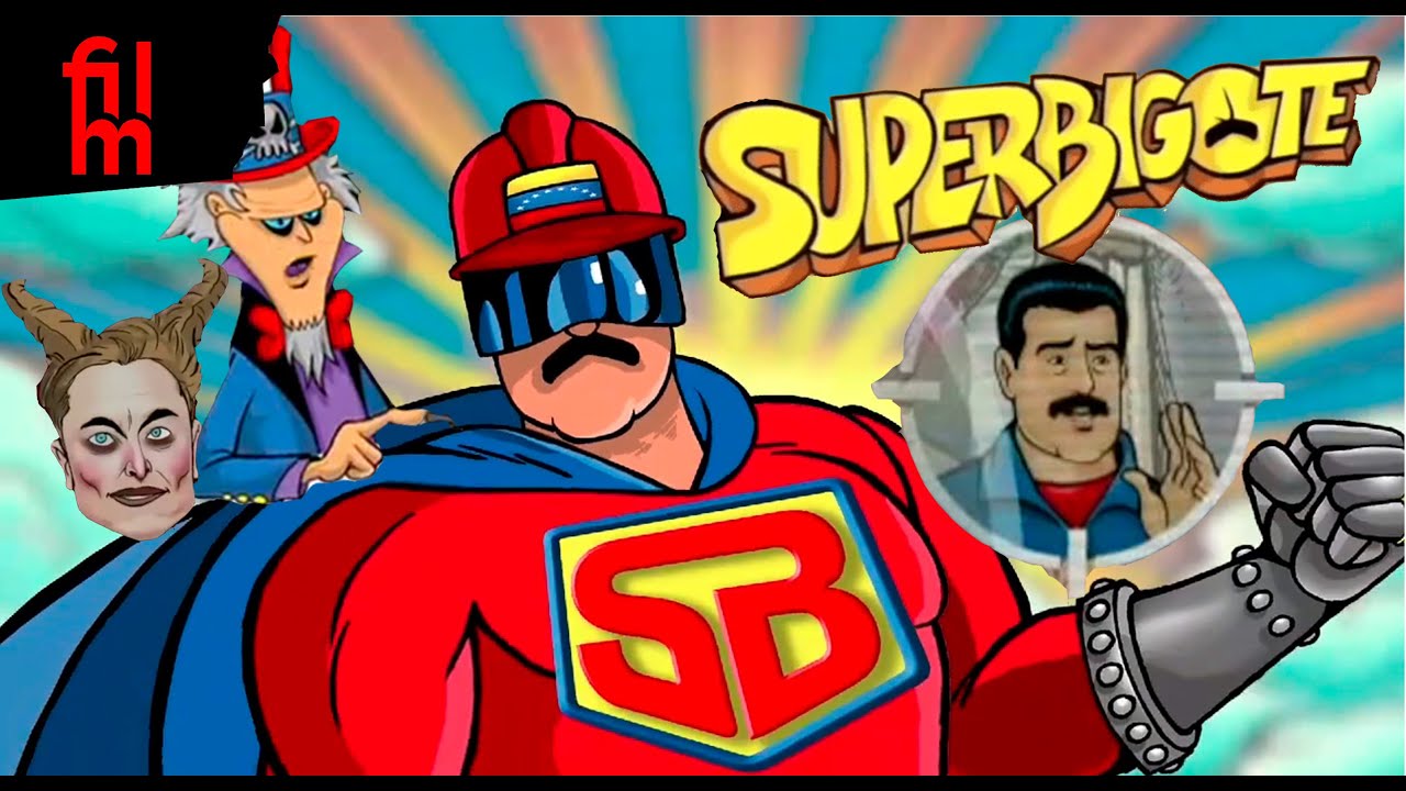 Super Bigote – La propaganda animada de Nicolás Maduro - YouTube