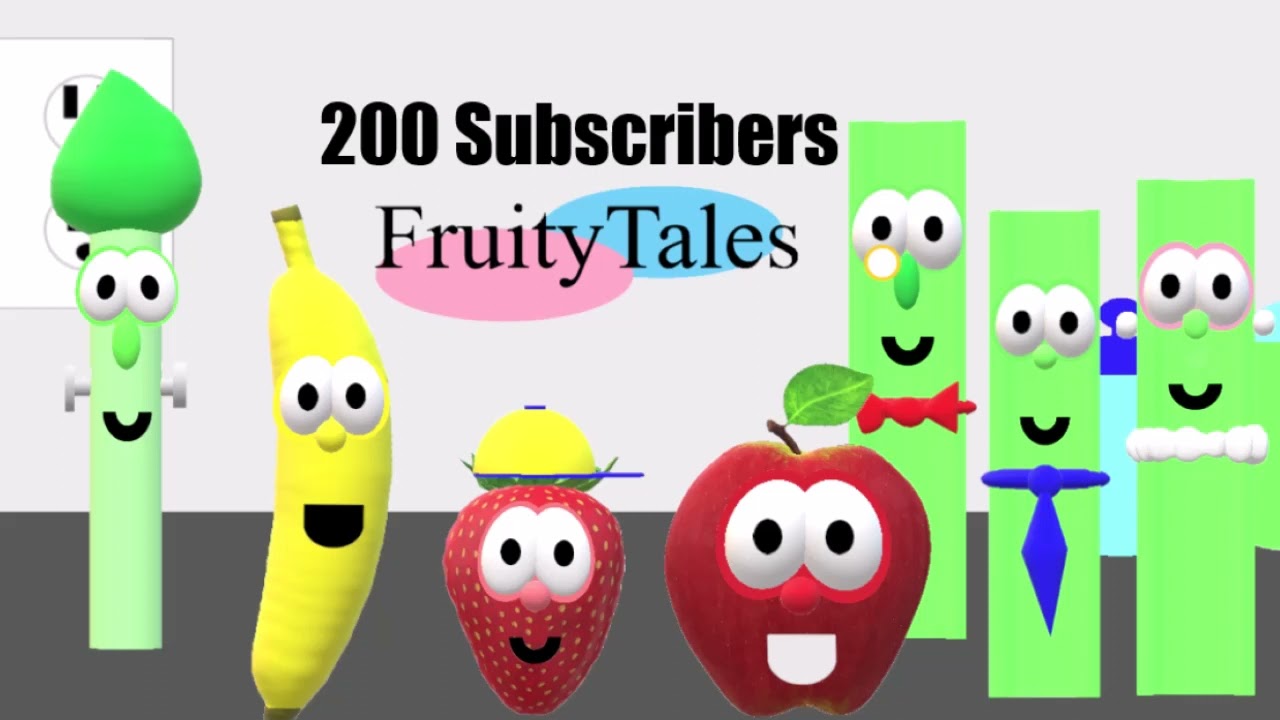 FruityTales has 200 Subscribers!! - YouTube
