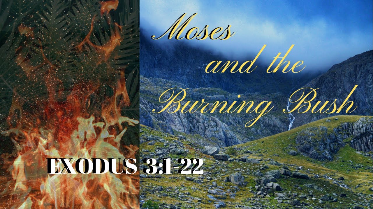 EXODUS 3:1-22 Moses And The Burning Bush NIV Female Narration (For ...