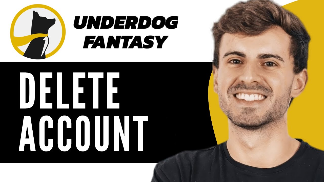 How To Delete Underdog Fantasy Account (2025) - YouTube