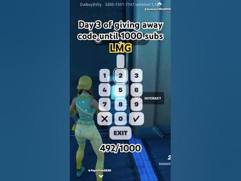 Go Goated vault codes! DAY 3 #fortnite #gaming #gogoated #fyp - YouTube