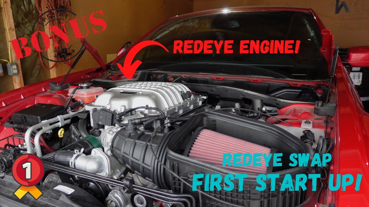 BUILDING THE WORLD'S FIRST CHRYSLER 300 REDEYE! PART 6 **FIRST START UP ...