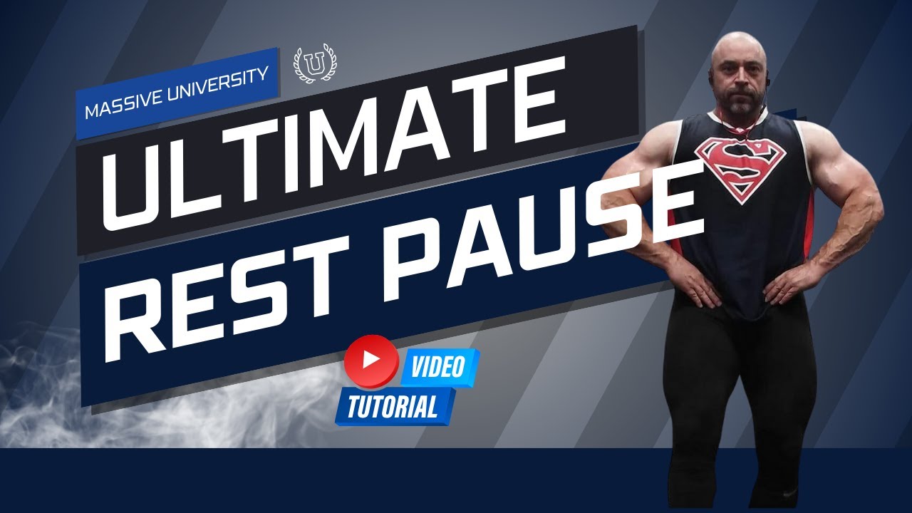 REST-PAUSE Training for MUSCLE GROWTH - Methods, Progression {Massive ...
