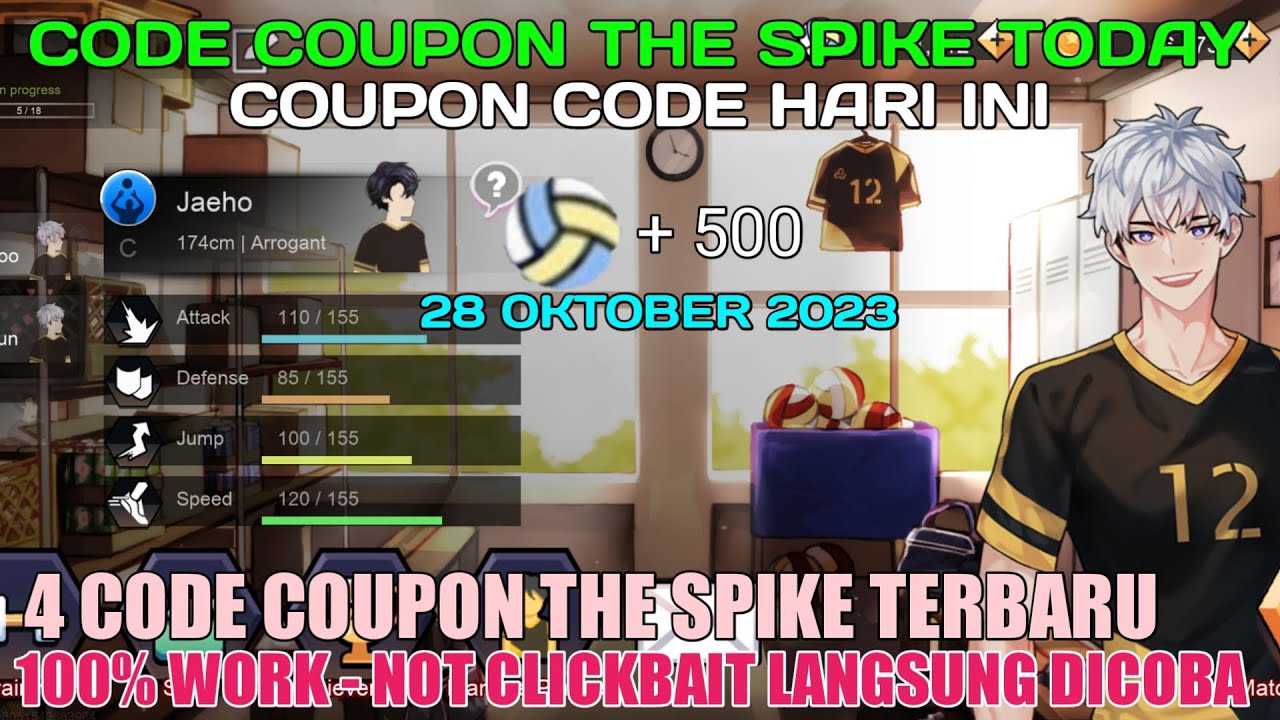 2 CODE COUPON THE SPIKE HARI INI ( 28 OCTOBER 2023 ) KODE KUPON THE ...