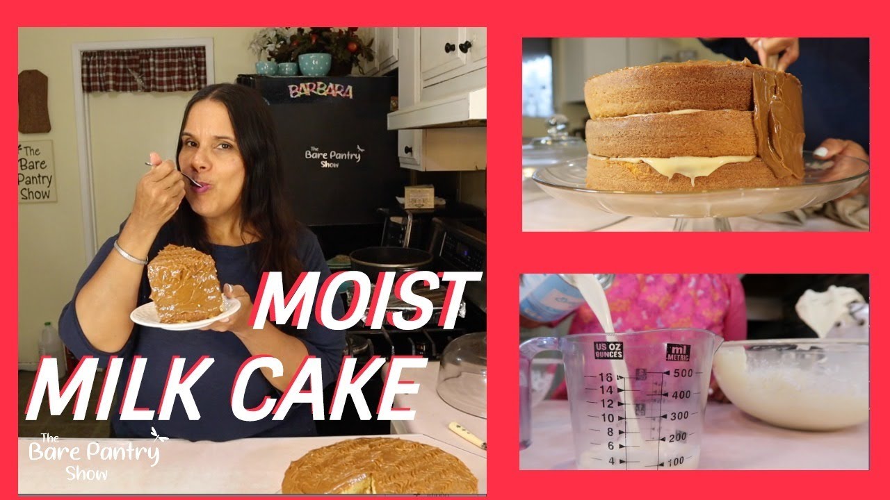 Belizean Milk Cake | Boil Milk Frosting | Lemon Curd Filling - YouTube