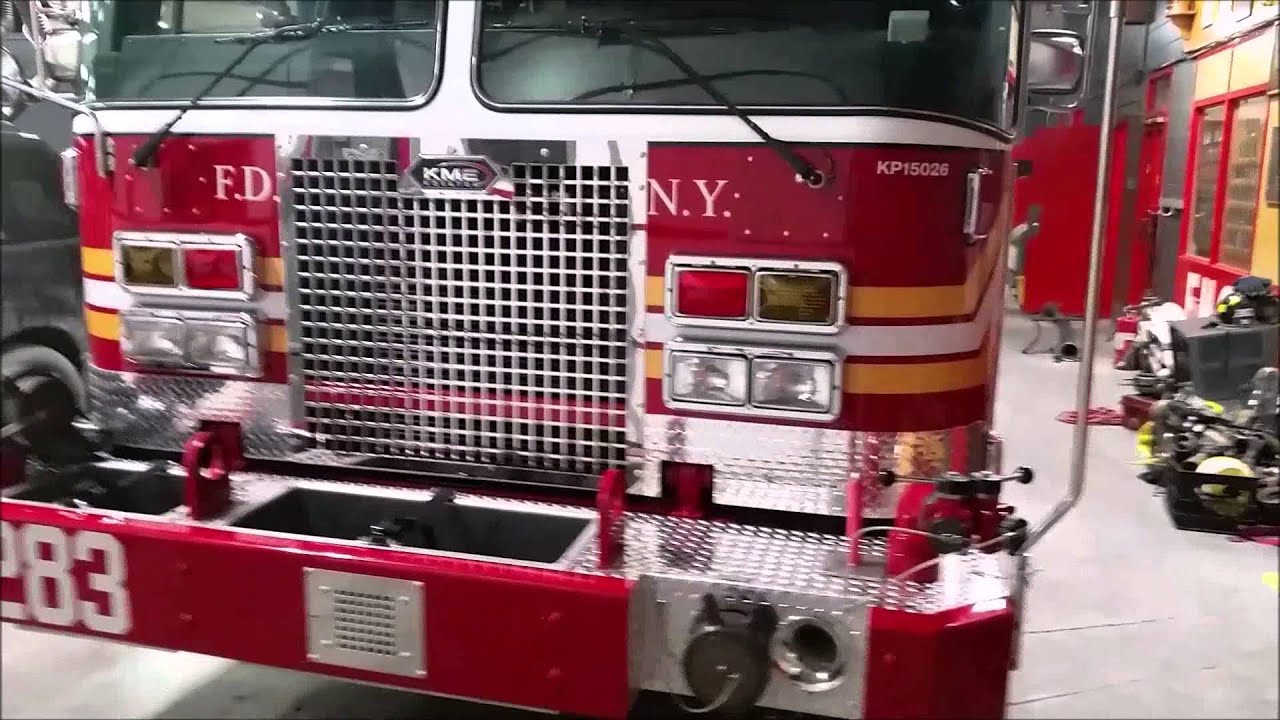 Out with the old Seagrave, in with the new KME Engine 283 plus the ...